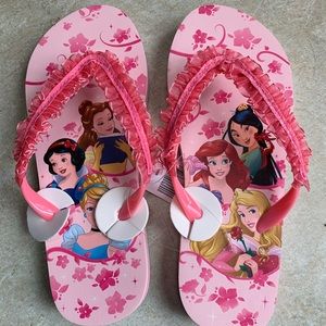 Disney | Shoes | Disney Parks Princess Flip Flops | Poshmark